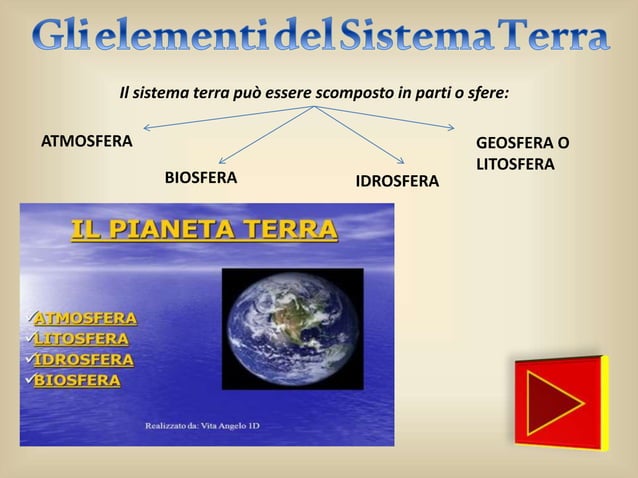 Il sistema terra | PPTX
