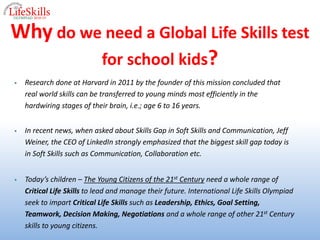 International Life Skills Olympiad | PDF