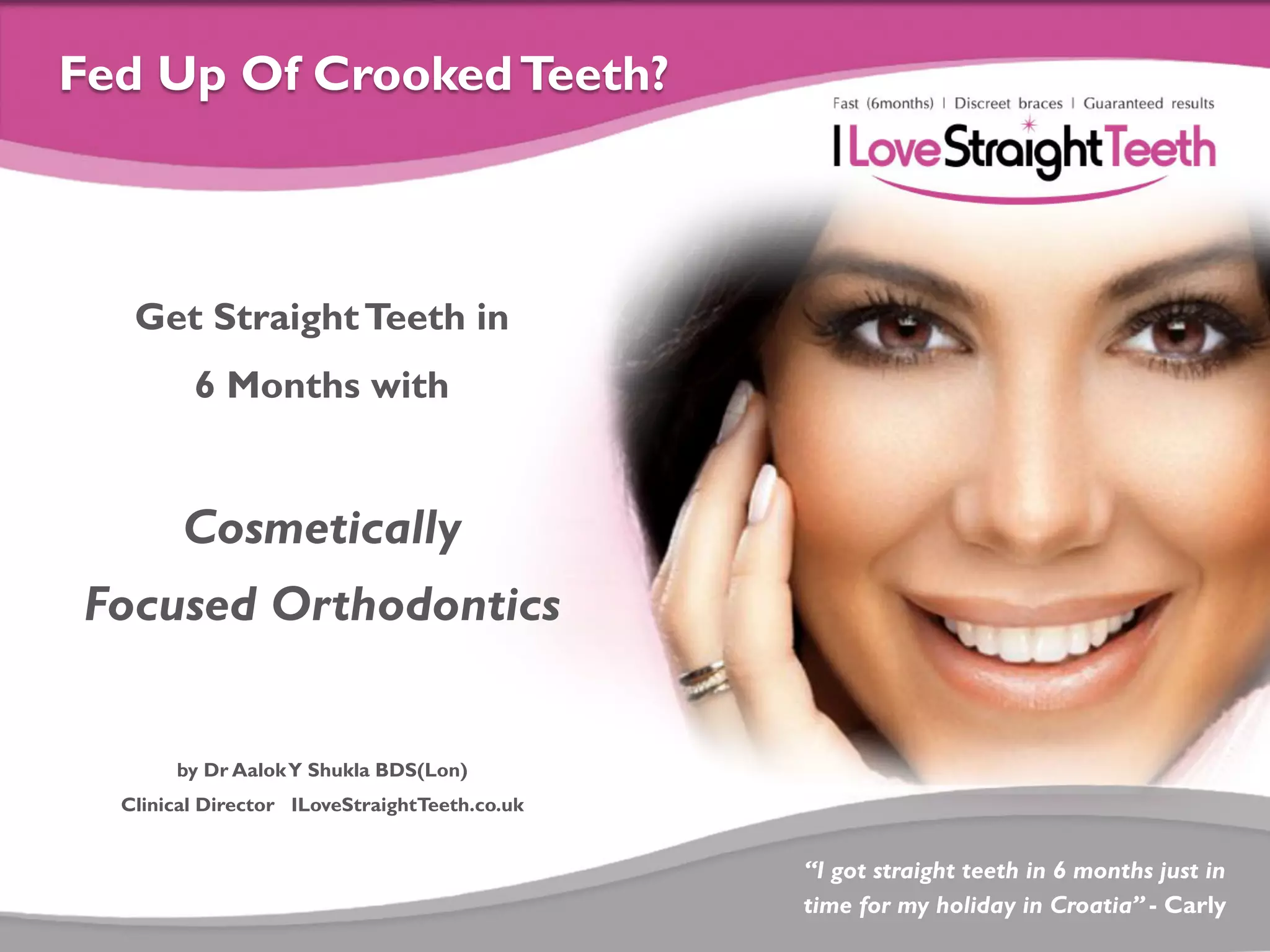 Guide to straight teeth in 6 months | PDF