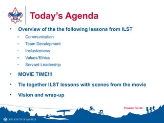 ILST refresher troop 504 | PPT