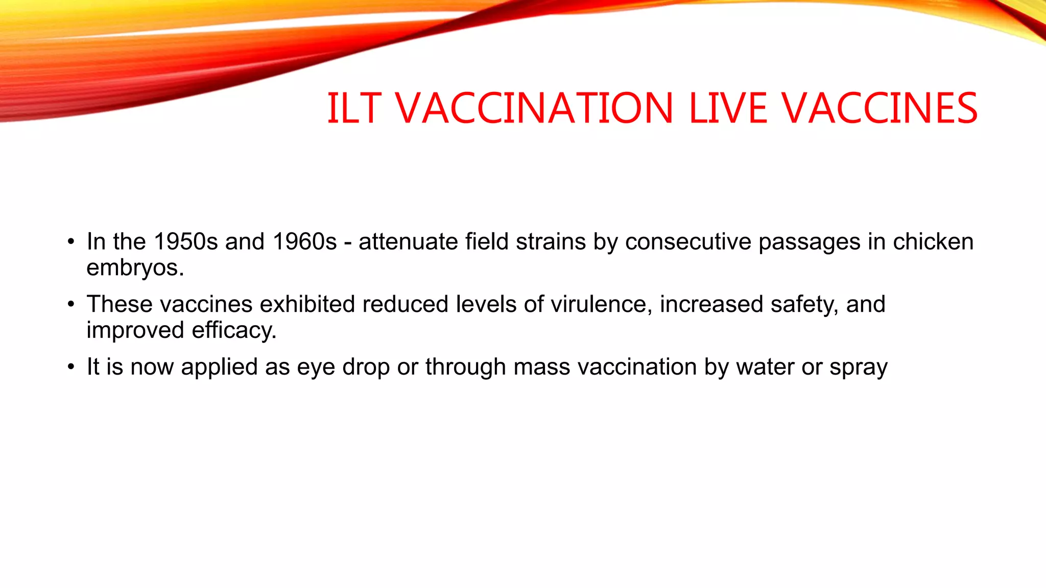 Infectious laryngotracheitis - poultry | PPTX