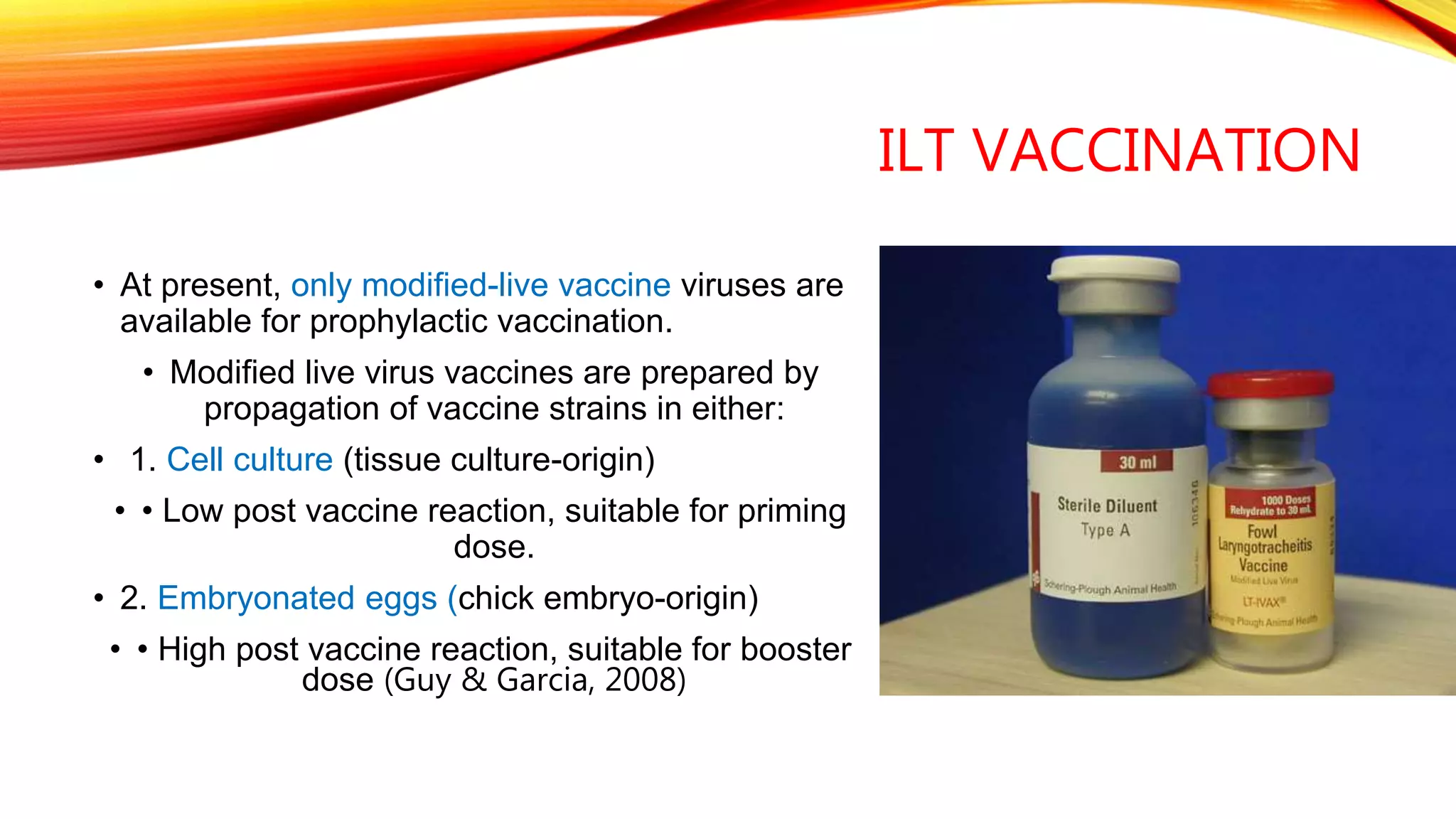 Infectious laryngotracheitis - poultry | PPTX