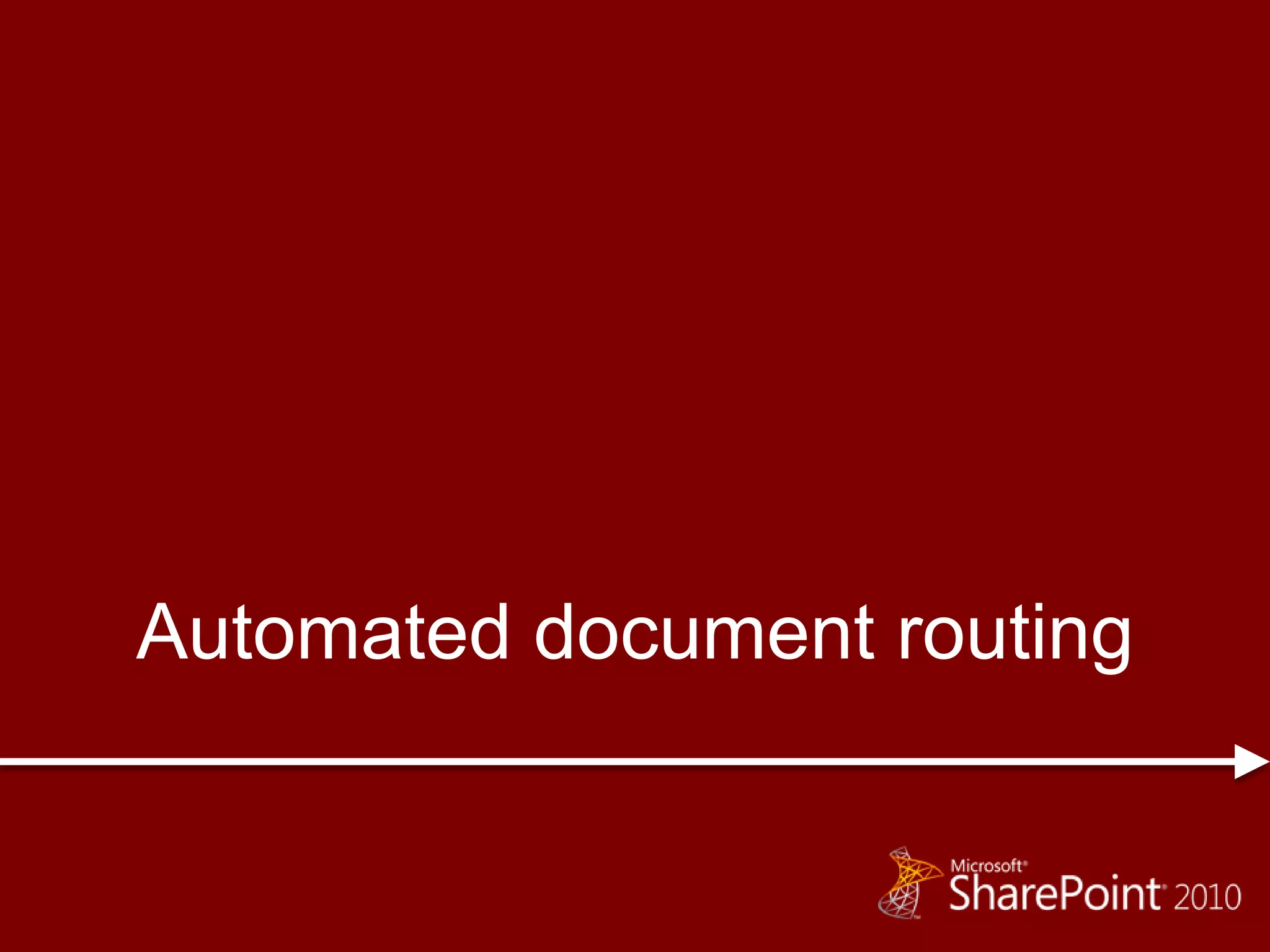 Office and SharePoint Features Animation | PPT