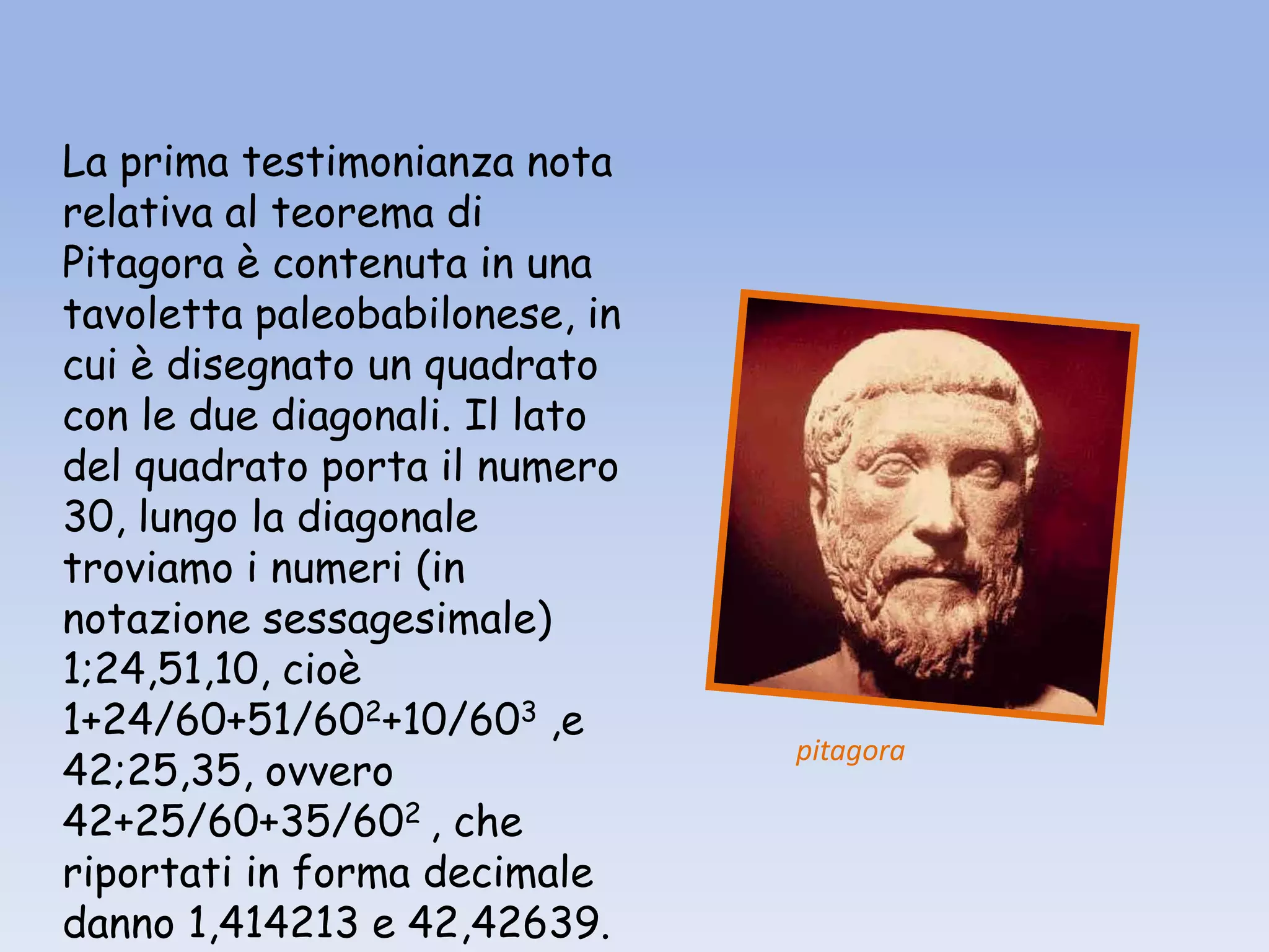 Il teorema di_pitagora_nella_storia | PPTX