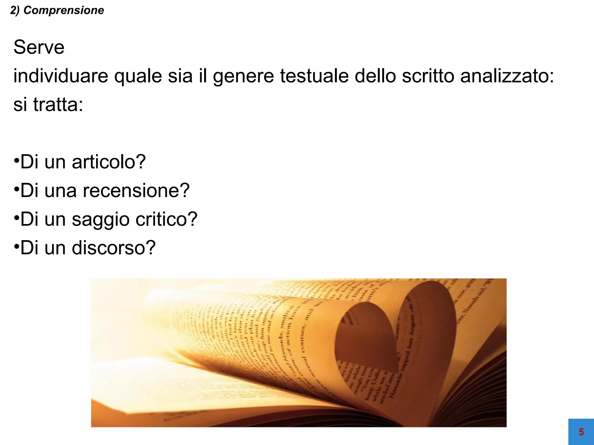 Il testo non narrativo | PPT