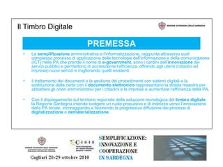 Il Timbro Digitale | PPTX