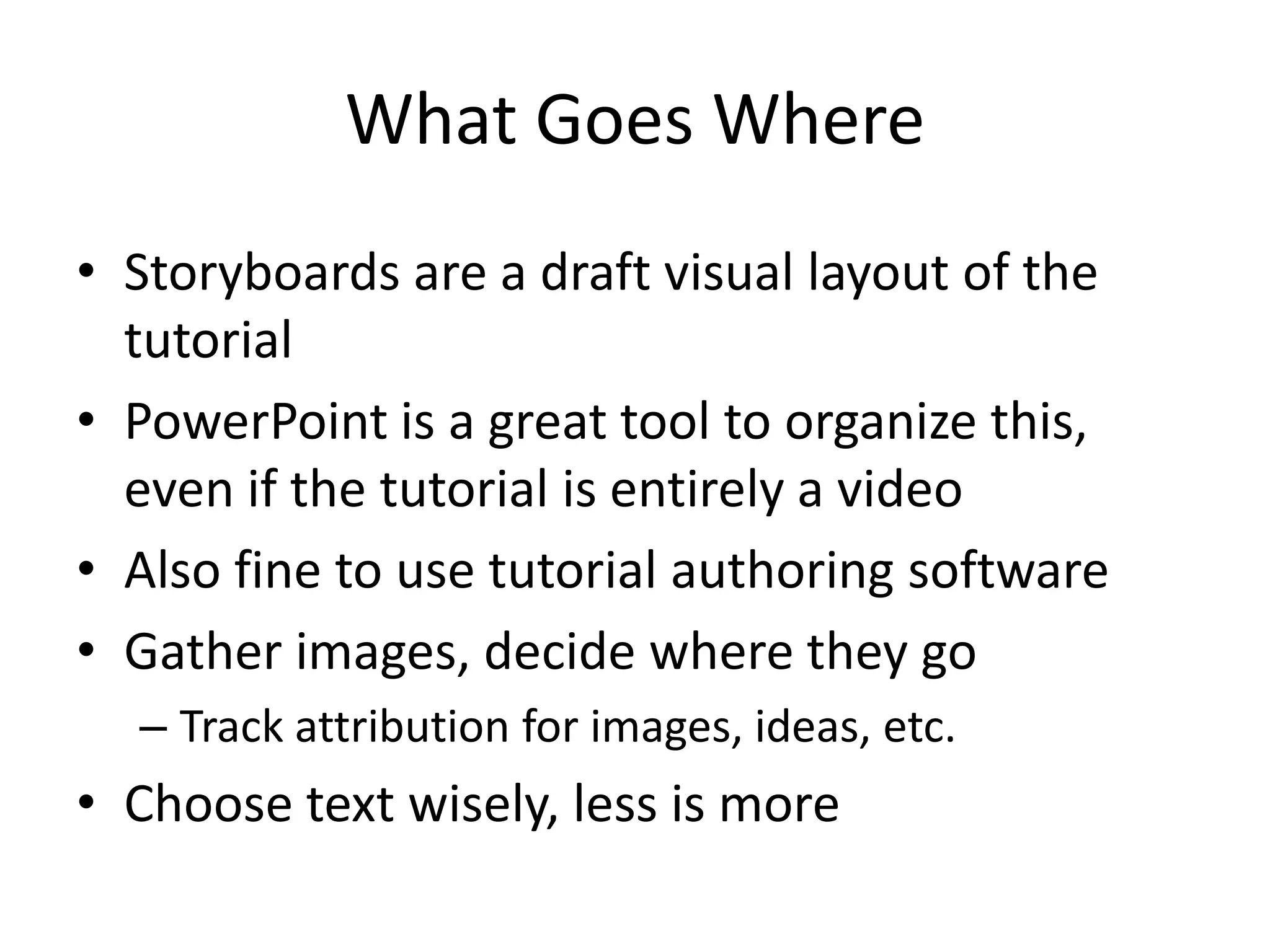 Information literacy tutorial design & development | PPTX