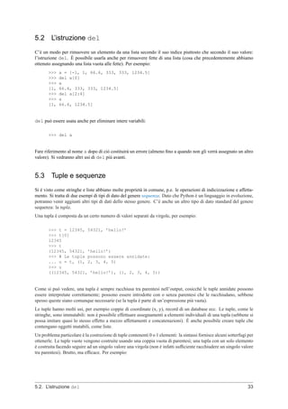 Il tutorial di Python | PDF