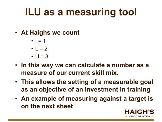 ILU Training System | PPTX