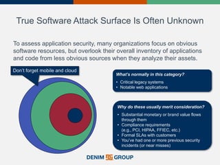 Giving your AppSec program the edge - using OpenSAMM for benchmarking ...