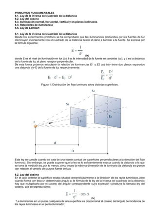 Iluminacion principios fundamentales | DOC