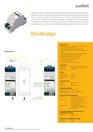 iLumTech Technical catalogue | PDF