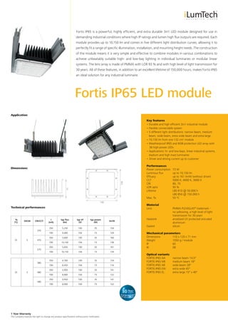 iLumTech Technical catalogue | PDF
