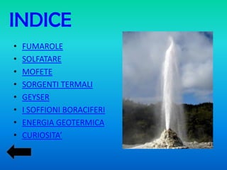 Il vulcanismo secondario | PDF
