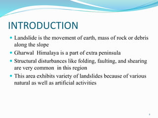 LANDSLIDE HAZARD ZONATION MAPPING USING RS AND GIS | PPTX