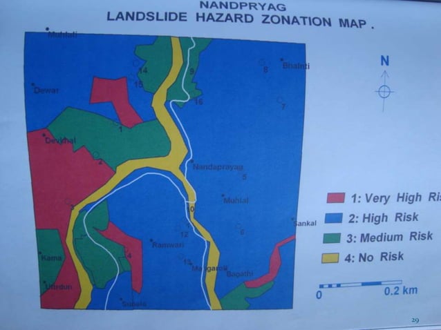 LANDSLIDE HAZARD ZONATION MAPPING USING RS AND GIS | PPTX | Geology | Science