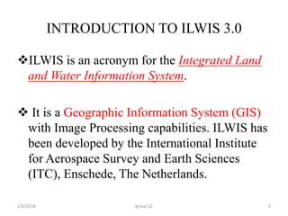 ILWIS 3.0 SUMMARY PRESENTATION | PDF