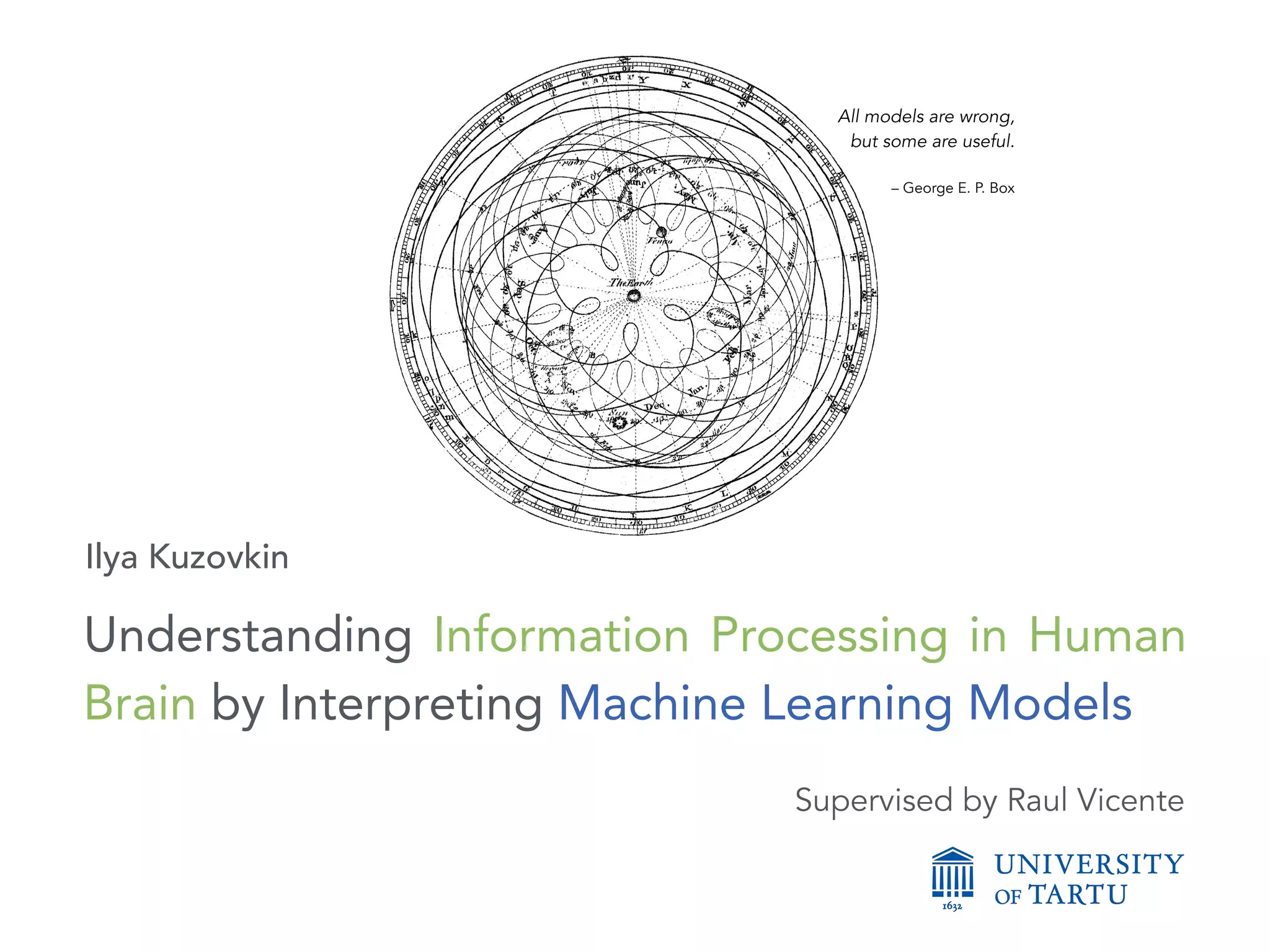 Understanding Information Processing in Human Brain by Interpreting Machine Learning Models ...