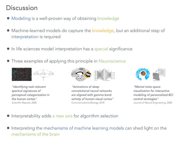 Understanding Information Processing in Human Brain by Interpreting ...