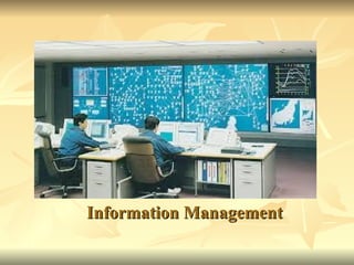 INFORMTION MANAGEMENT AND MANAGMENT INFORMATION SYSTEM | PPT
