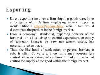 INTERNATIONAL MARKETING | PPTX