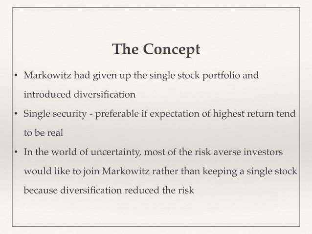 Portfolio Markowitz Model | PDF | Stocks and Bonds | Personal Investing