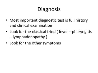 infectious mononucleosis | PPTX