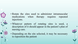 Administration of IM medication | PPTX