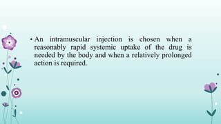 Administration of IM medication | PPTX