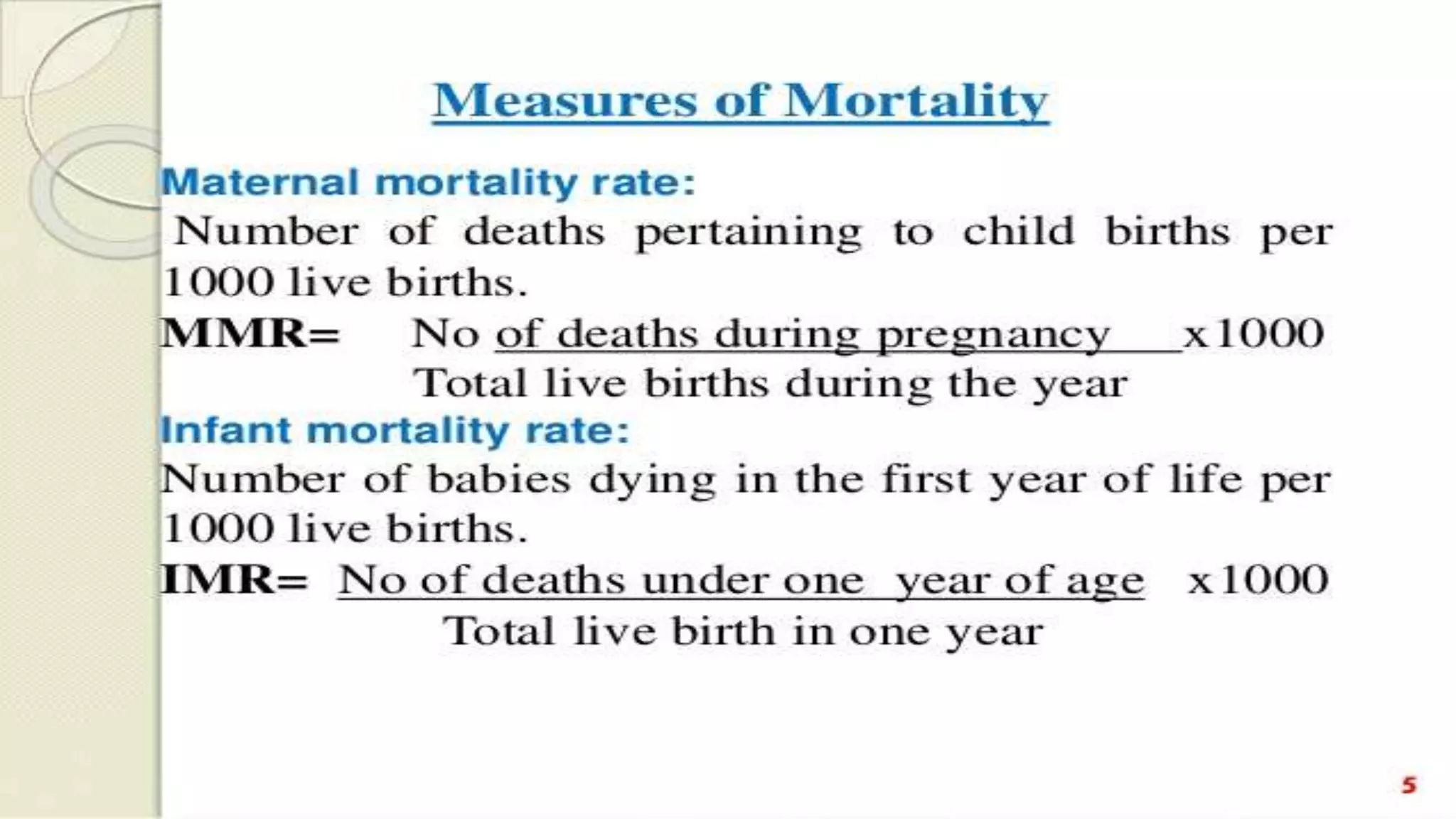 Vital Statistics - Uses and Importance's | PPT
