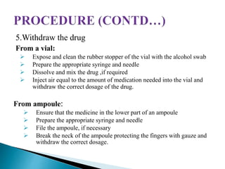 im injection presentation slide ........ | PPT