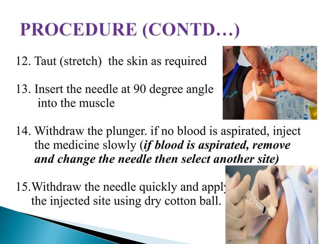 im injection presentation slide ........ | PPT