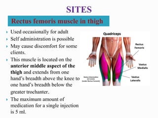 ntramuscular injectionpresentation...... | PPTX