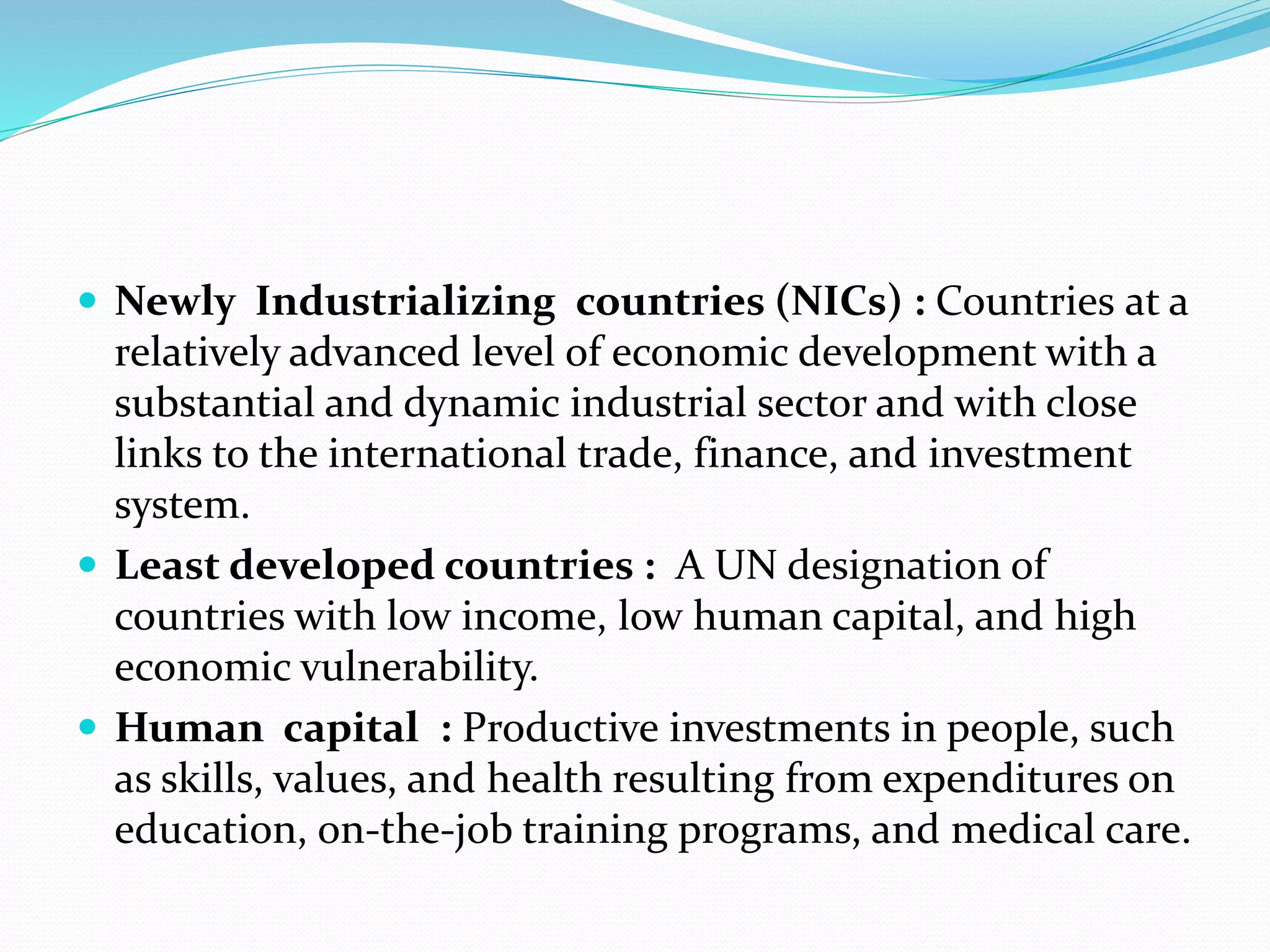 Comparative Economic Development | PPTX