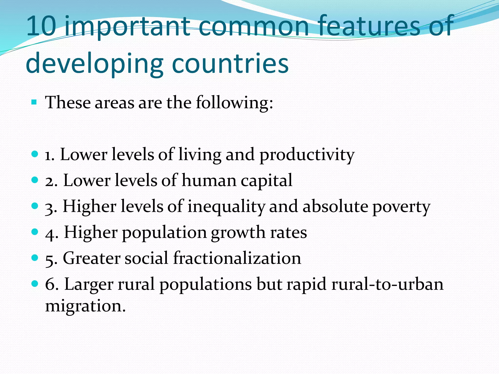 Comparative Economic Development | PPTX
