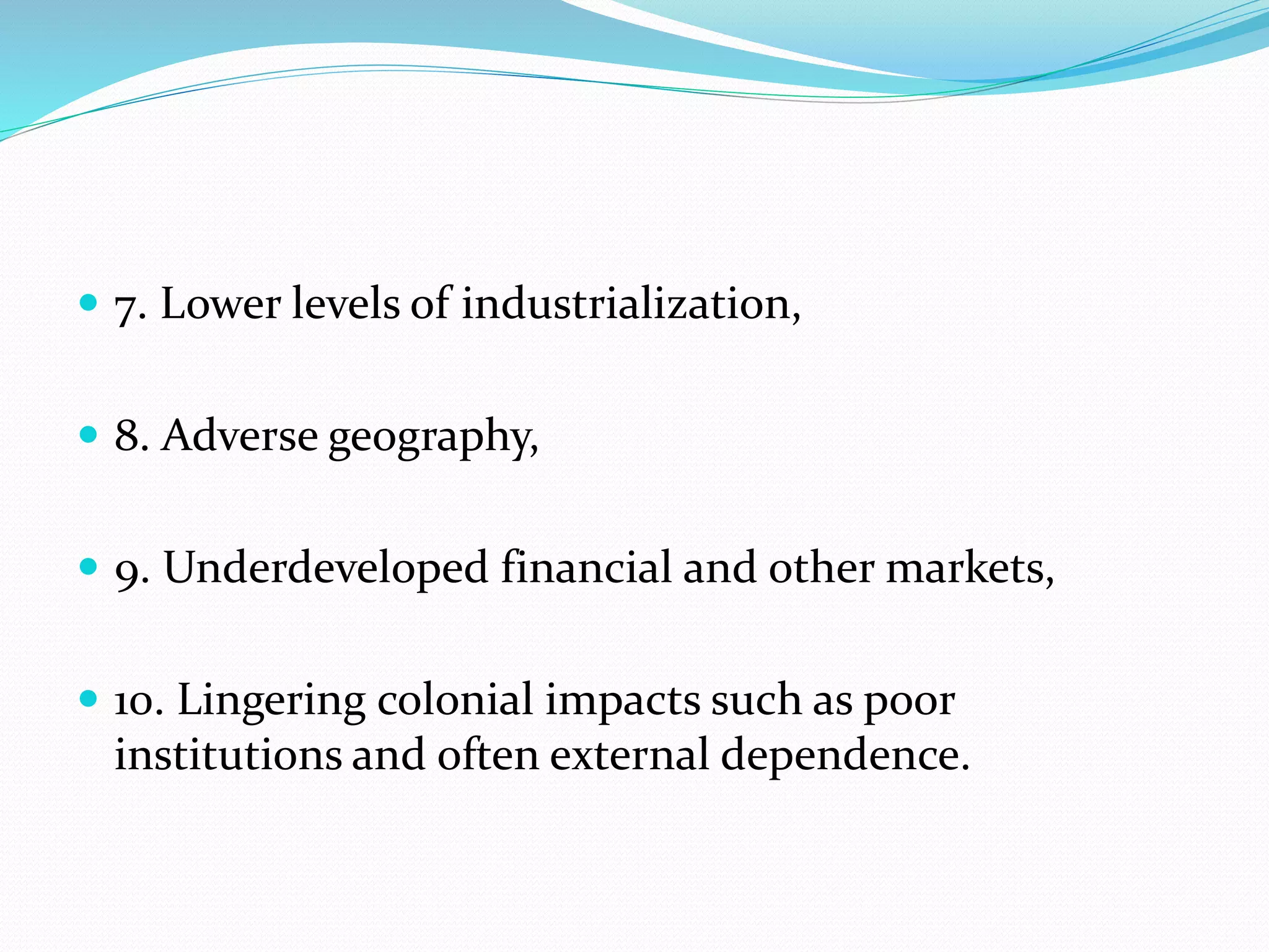 Comparative Economic Development | PPTX