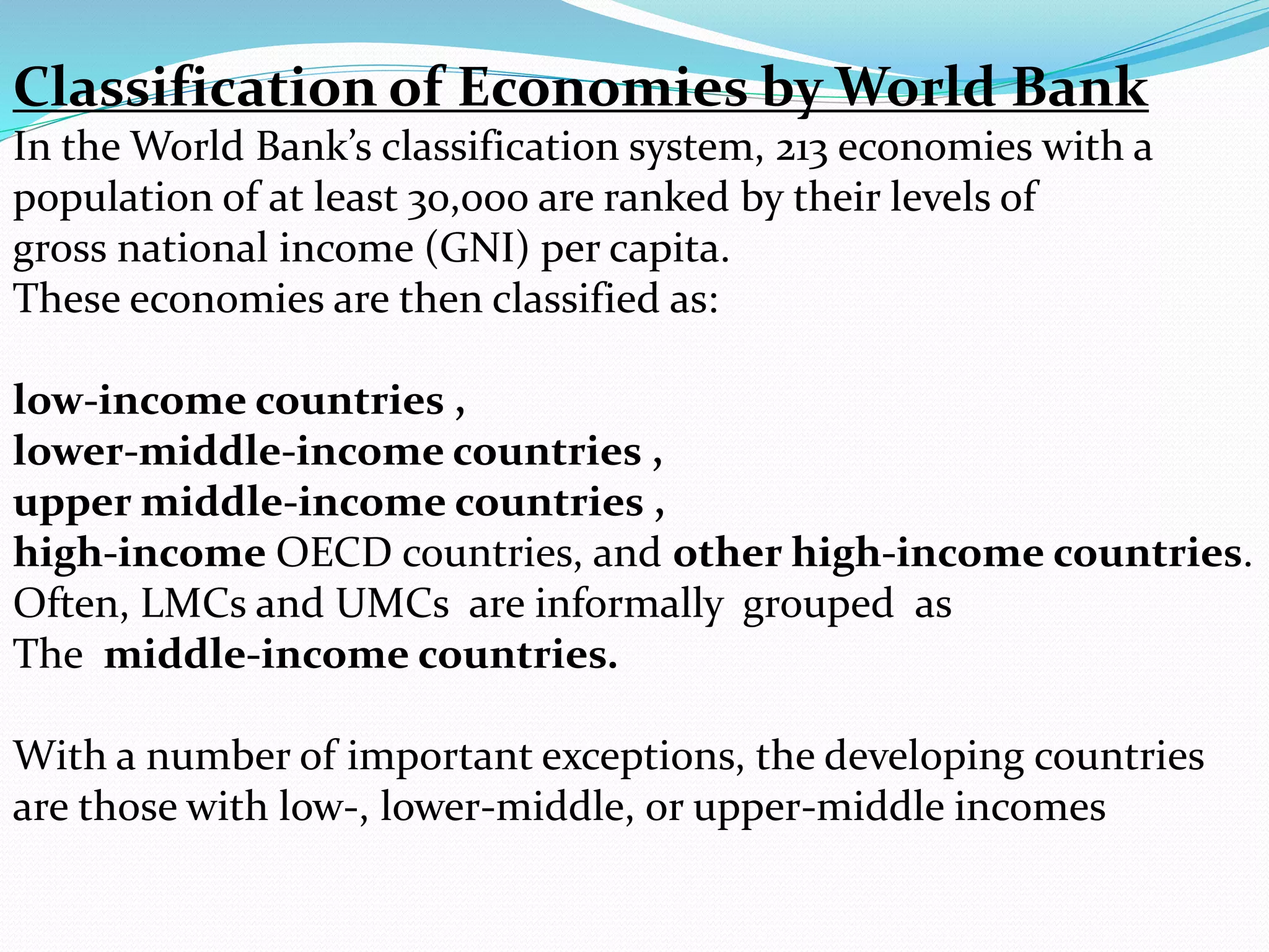 Comparative Economic Development | PPTX