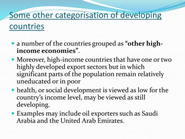 Comparative Economic Development | PPTX