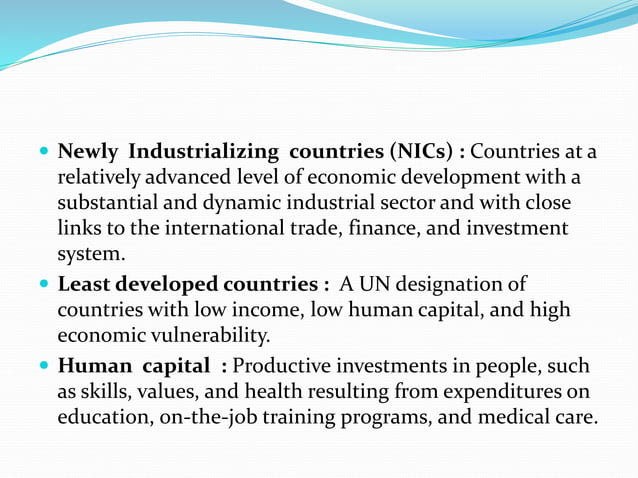 Comparative Economic Development | PPTX