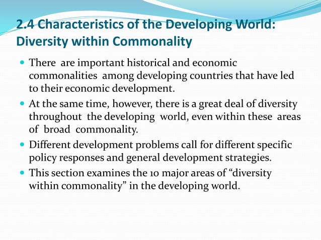 Comparative Economic Development | PPTX