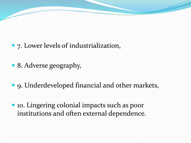 Comparative Economic Development | PPTX