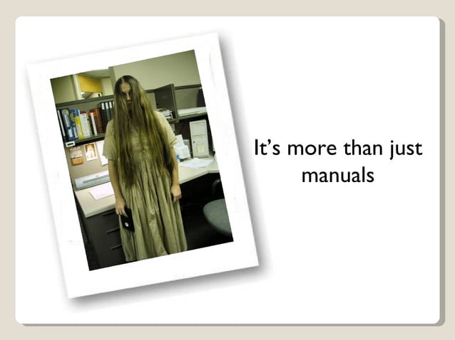 Technical Writer - Exploding the myths | PPT