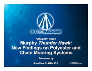 OMAE 2011-50298 Presentation | PPT