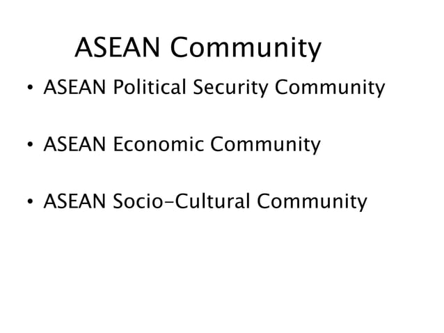 Introduction to ASEAN | PPTX | Asia Travel | Travel Locations