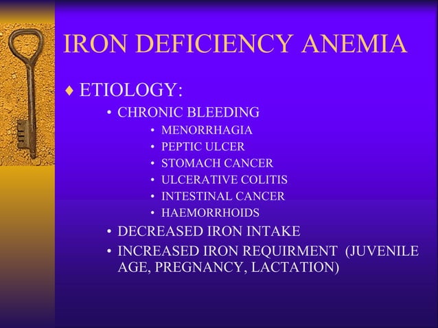 iron deficiency anemia | PPT