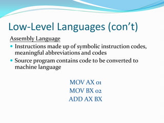 Introduction to Computer Programming (general background) | PDF