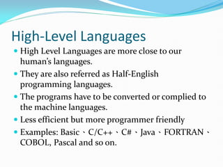 Introduction to Computer Programming (general background) | PDF