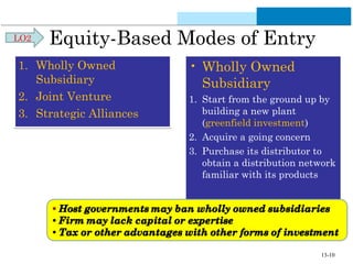 foreign manufacturing stratagies | PPT