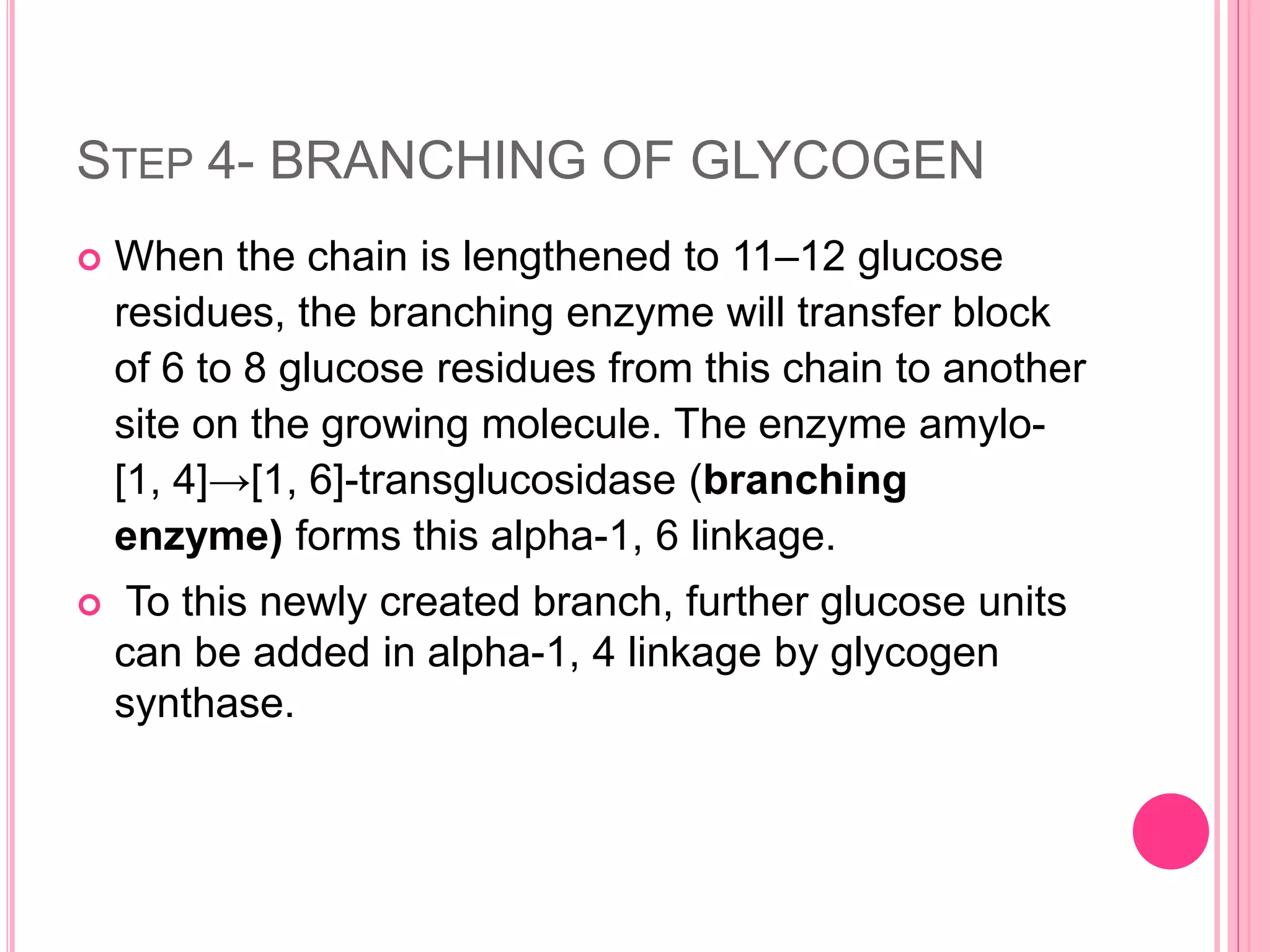 glycogenesis and glycogenolysis | PPTX