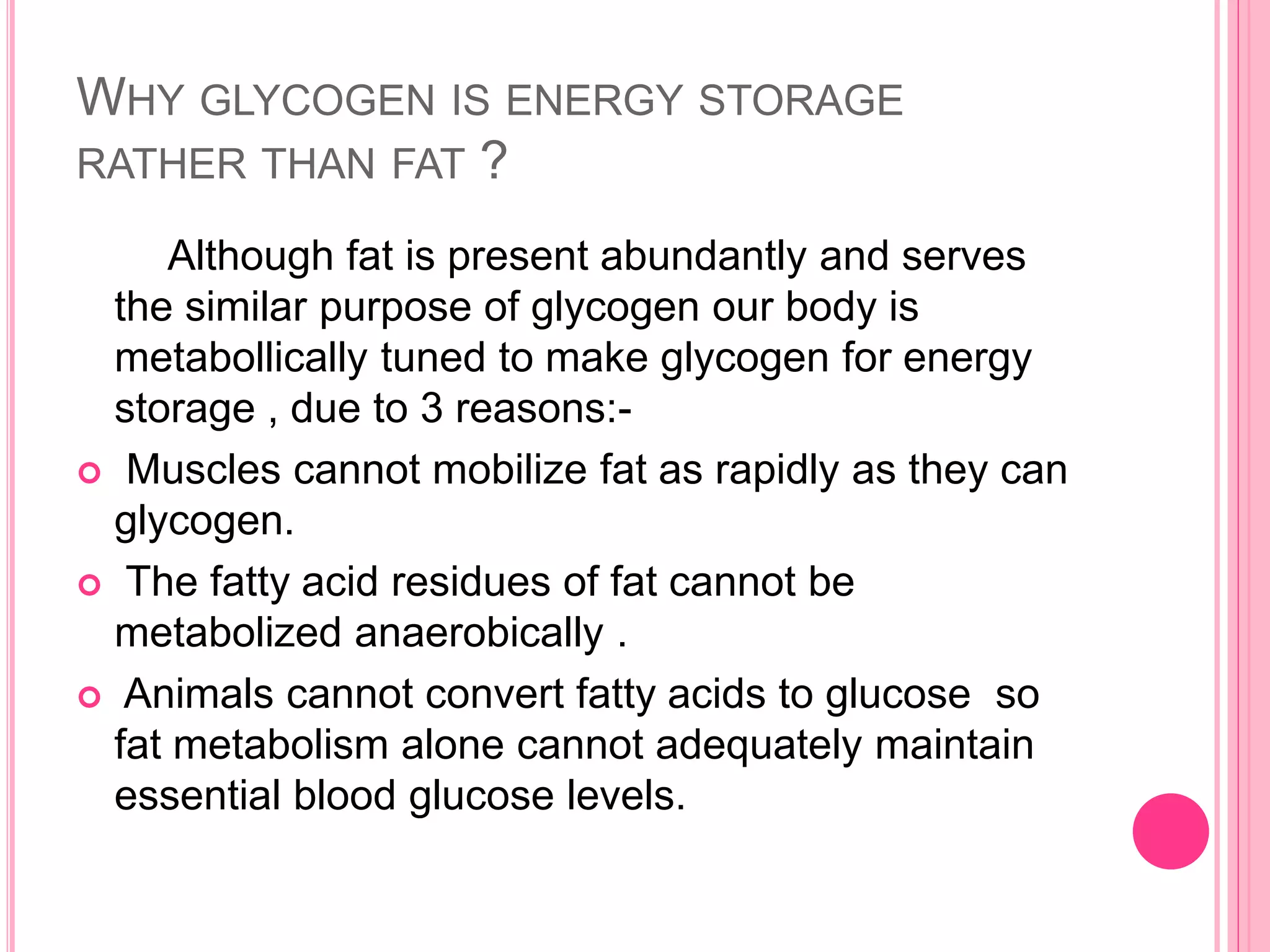 glycogenesis and glycogenolysis | PPTX
